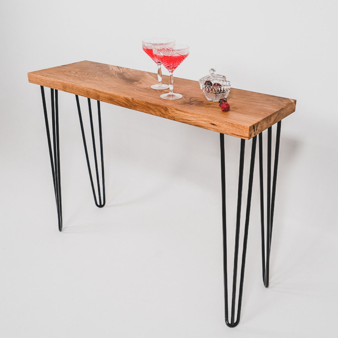 'Entryway' Oak Wood Console Table – Wild Wood Factory